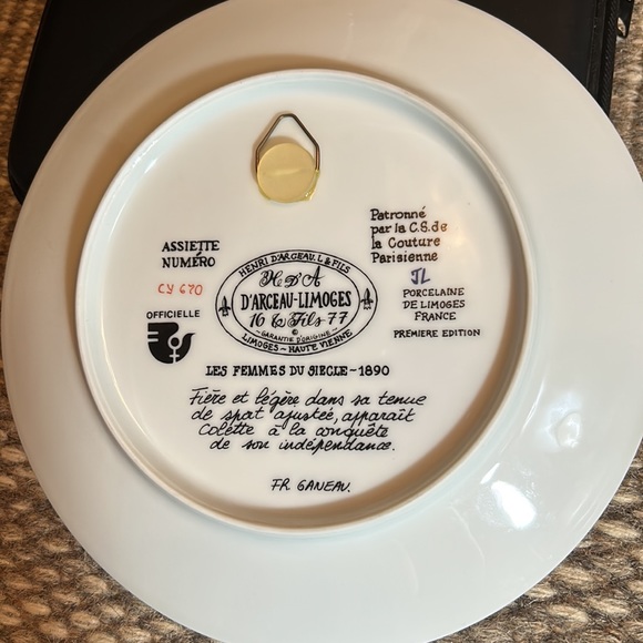 Limoges | Art | My Vintage Limoges Porcelain Plate Collection 6piece ...